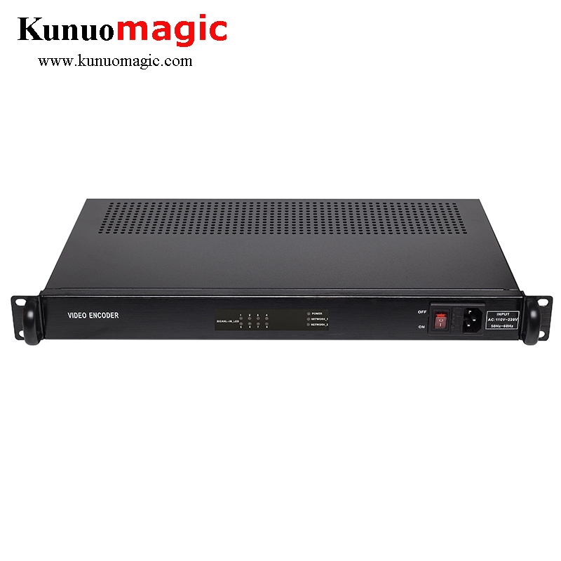 8 in 1 hdmi encoder mpeg-4 h.264 hd encoder iptv encoder support HLS RTMP dual streams output