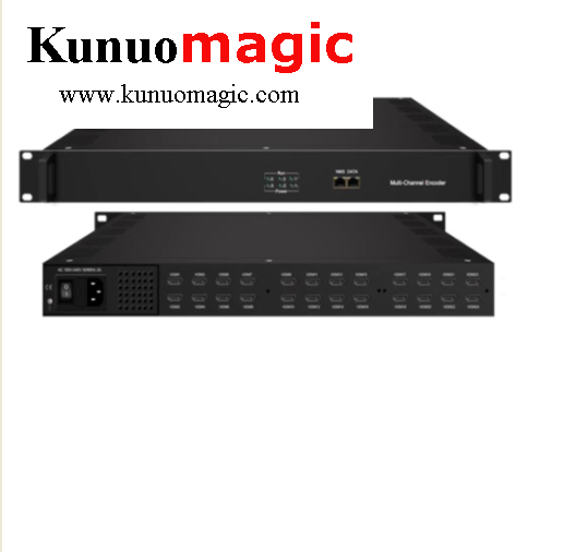 3244S Multi-Channel HD encoder 24 HDMI input mpeg4 HD encoder with OSD ...