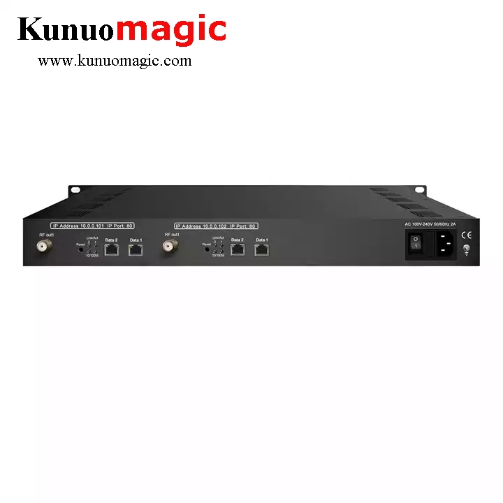 64 in 1 IP QAM Modulator all-in-one Device integrated with Multiplexing ...