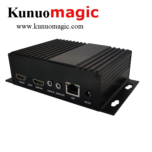 NDI|HX H.265 Live Streaming Single Channel HDMI to IP Encoder SRT ...