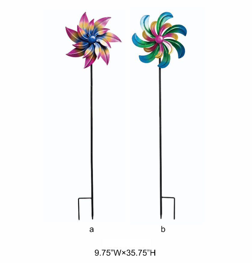 Colorful Metal Wind Spinner