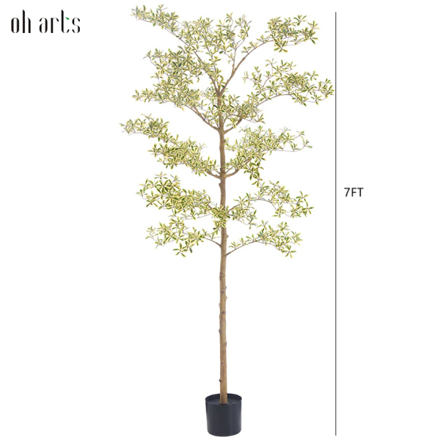 OH Arts Olive Plant Indoor Faux Olive Tree Indoor Shady Lady Olive Tree ...