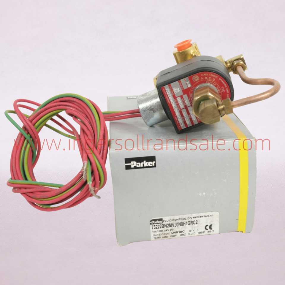 91B250 Ingersoll Rand Screw Air Compressor Genuine Parts Drain Solenoid ...