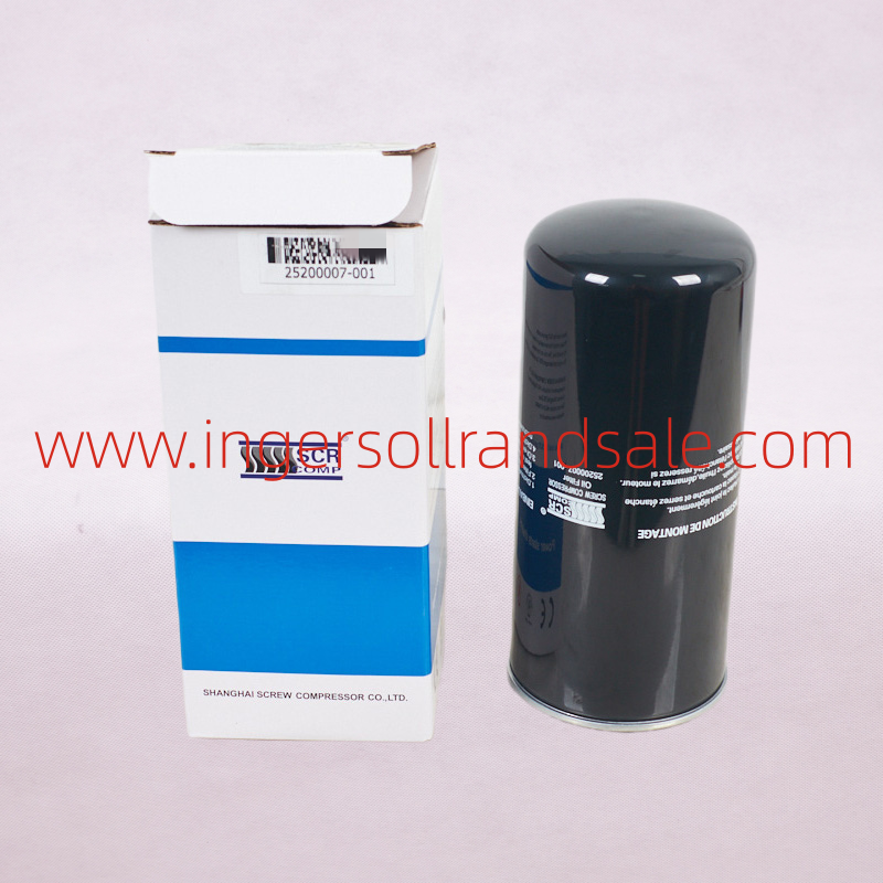 25200007-001 SCR Screw Air Compressor Genuine Parts Oil Filter