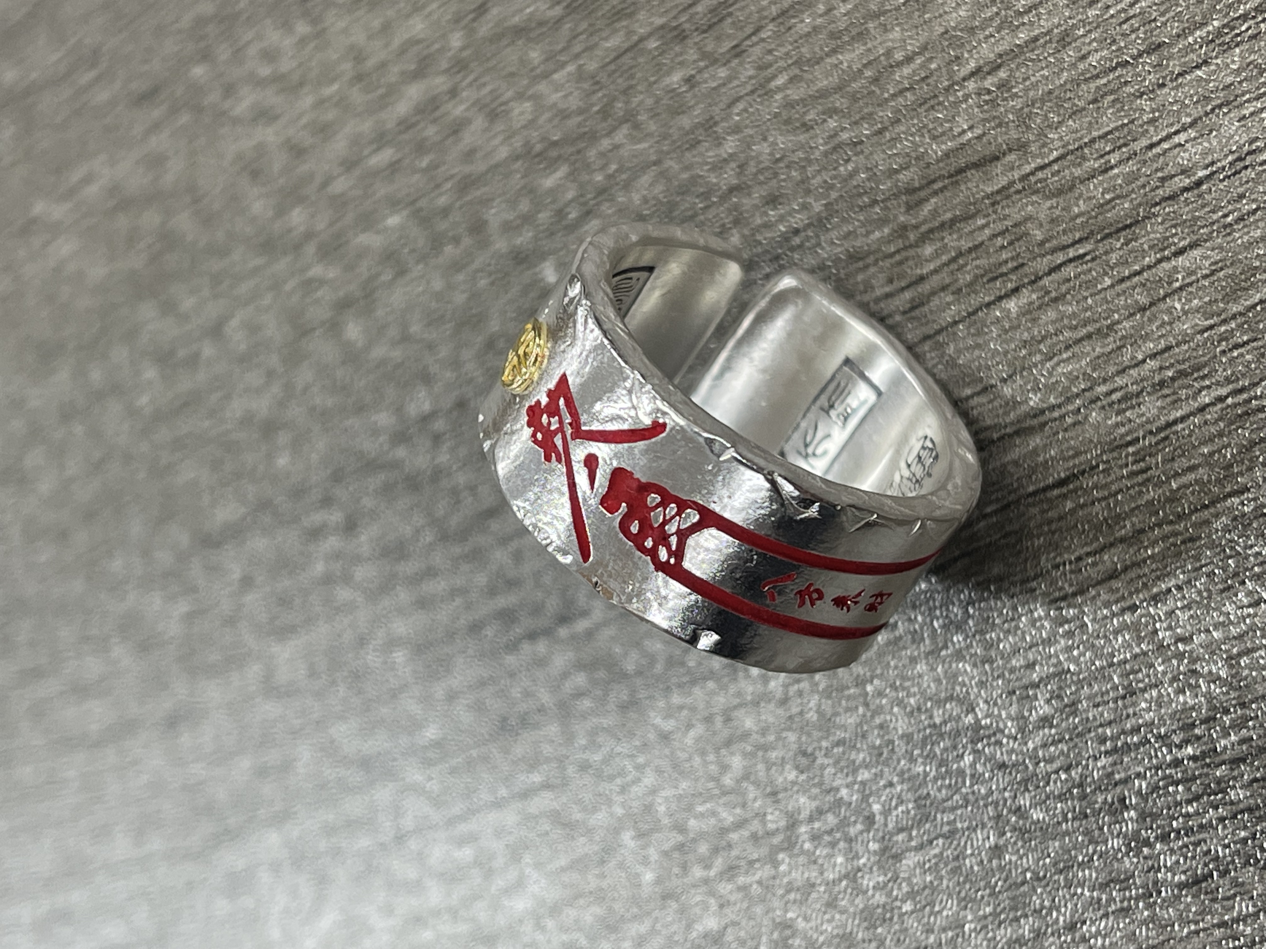 Energy Flow Wealth Ring:999 fine Silver Feng Shui Ring for Prosperity