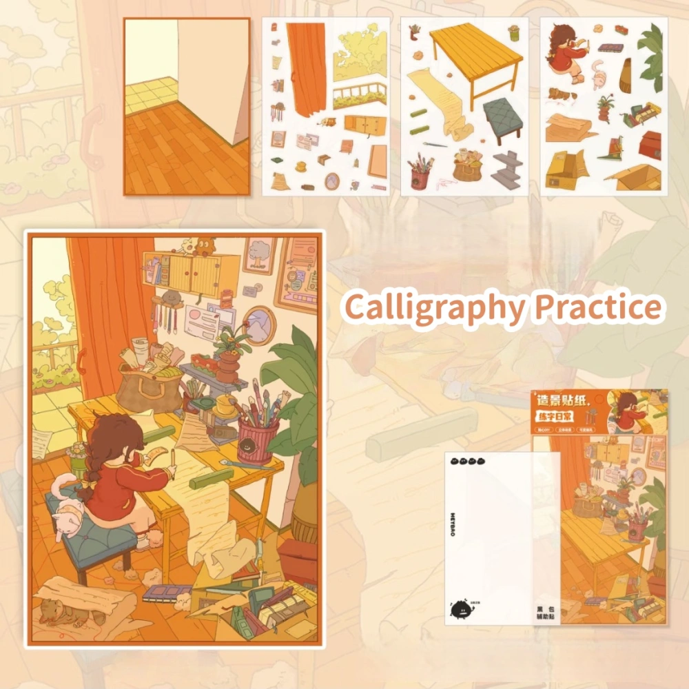 DIY 3d Sticker-Cat's Tailor Shop|Candy Store|Sneak From Fridge ...