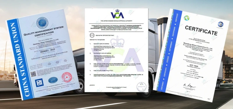 WVA29279 Commercial Truck Brake Pads High-Temperature Resistance Truck ...