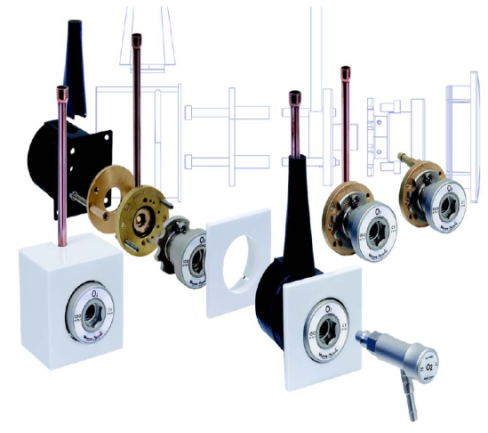 Gas terminal unit/outlets