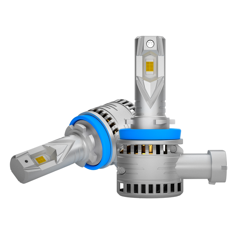 High power plug and play 50W CANBUS error free LED headlight bulb X9 H8 ...