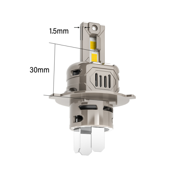 42W All in one 1:1 size designed plug and play LED headlight bulb FHZ ...