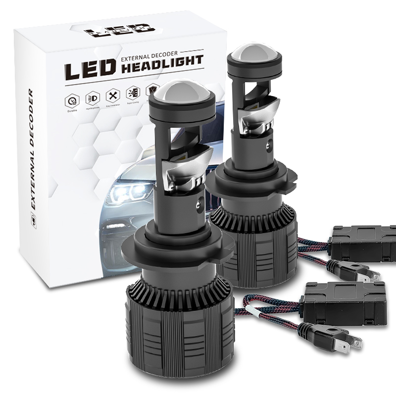 NL19 H7 Mini 19mm lens 36W LED headlight bulb