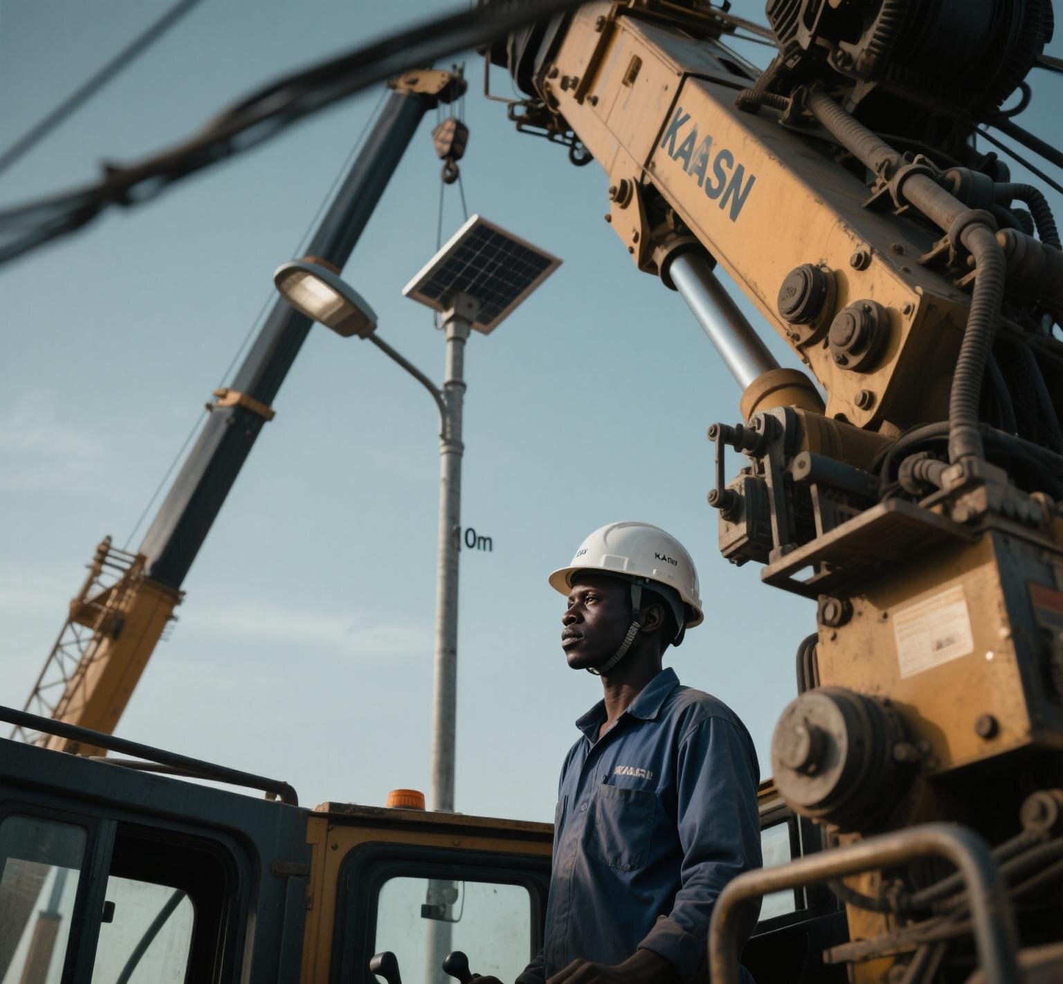 KASN Solar Streetlight Installation in Nairobi, Kenya