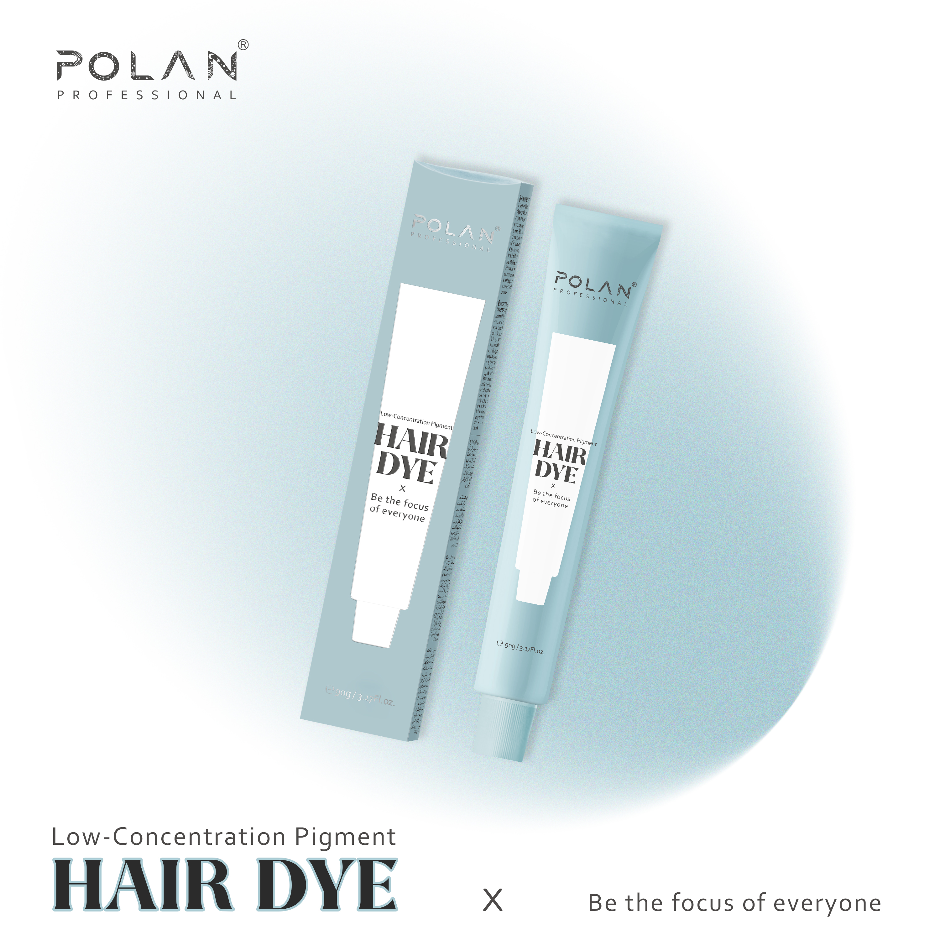 POLAN 90g Professional Hair Dye Cream