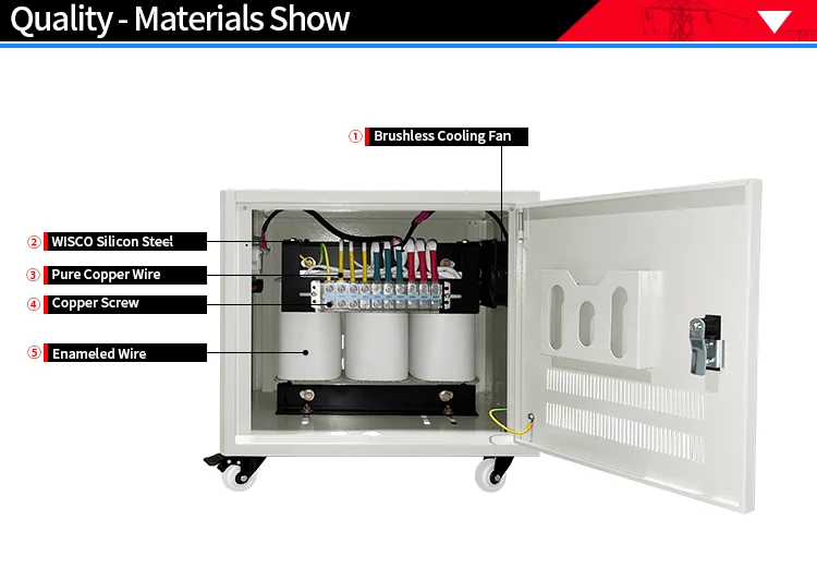 Sincron Automatic 3KVA 5KVA 4KVA Isolation Transformer 4 KVA