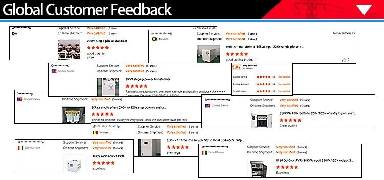 Induction Oil 150KVA to 500KVA Immersed Voltage Regulator Stailizer Oil ...