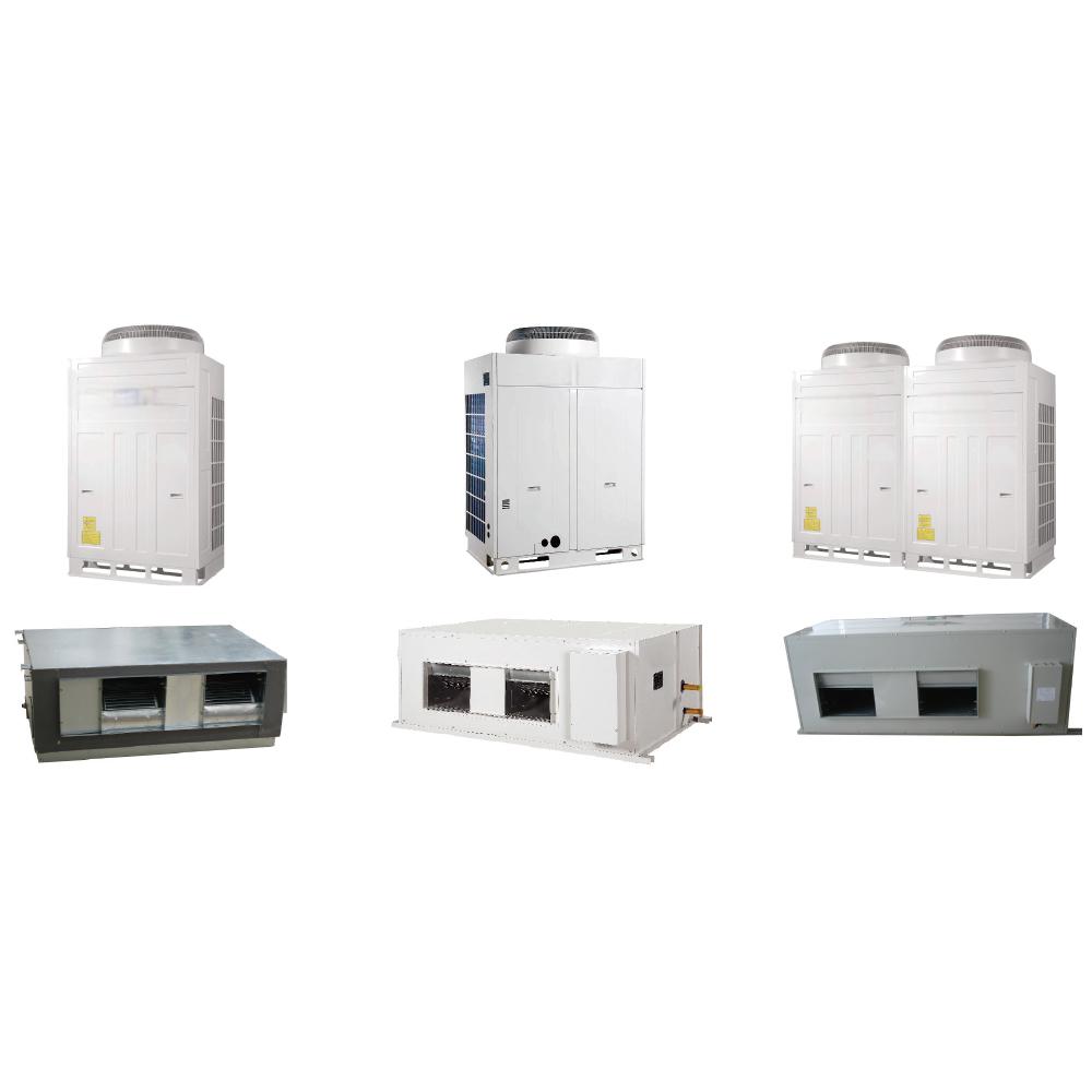 Modular duct-fed air-conditioning units