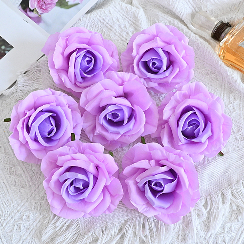 Fake Flower Heads Bulk For Decoration