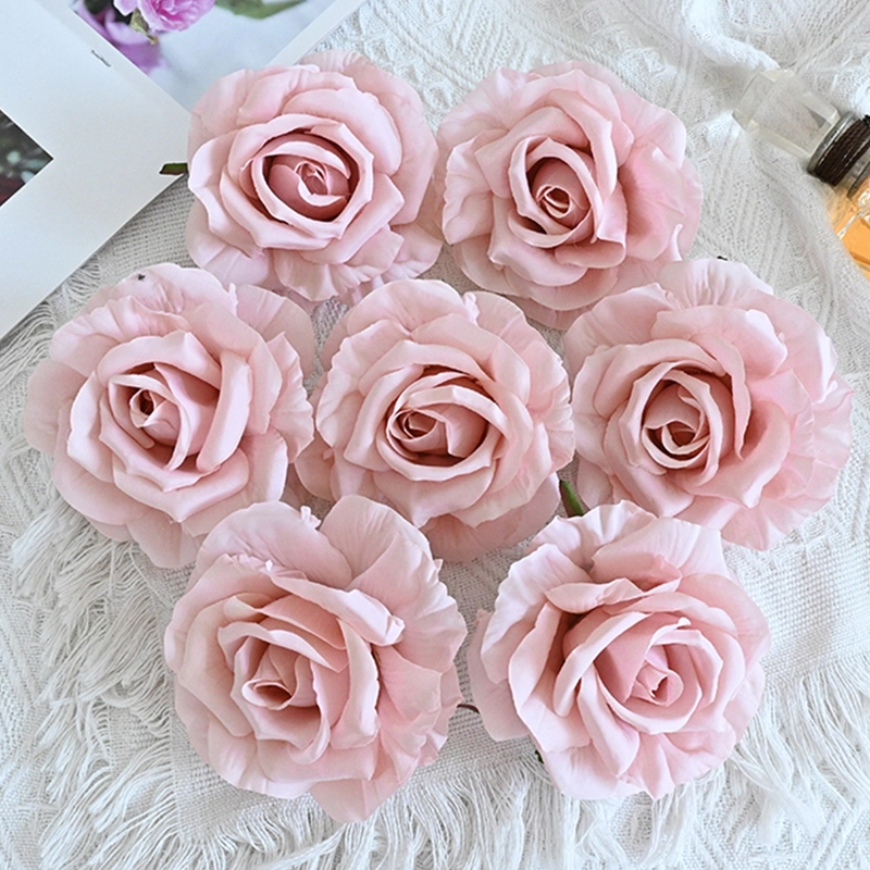 Fake Flower Heads Bulk For Decoration