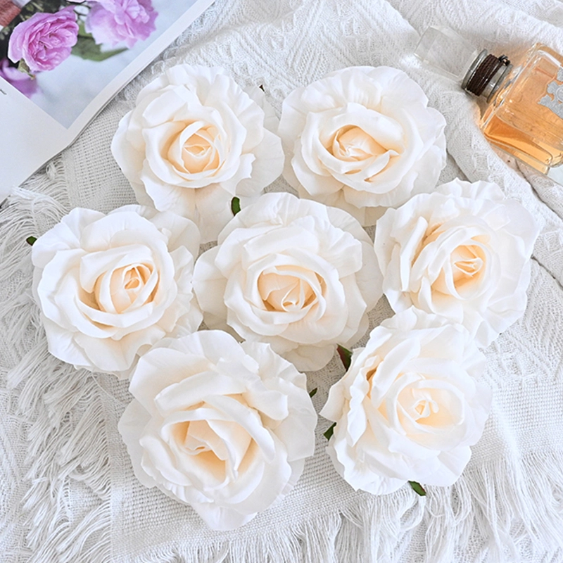 Fake Flower Heads Bulk For Decoration