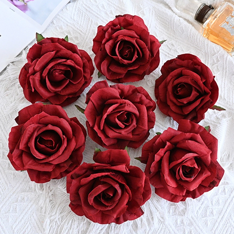 Fake Flower Heads Bulk For Decoration