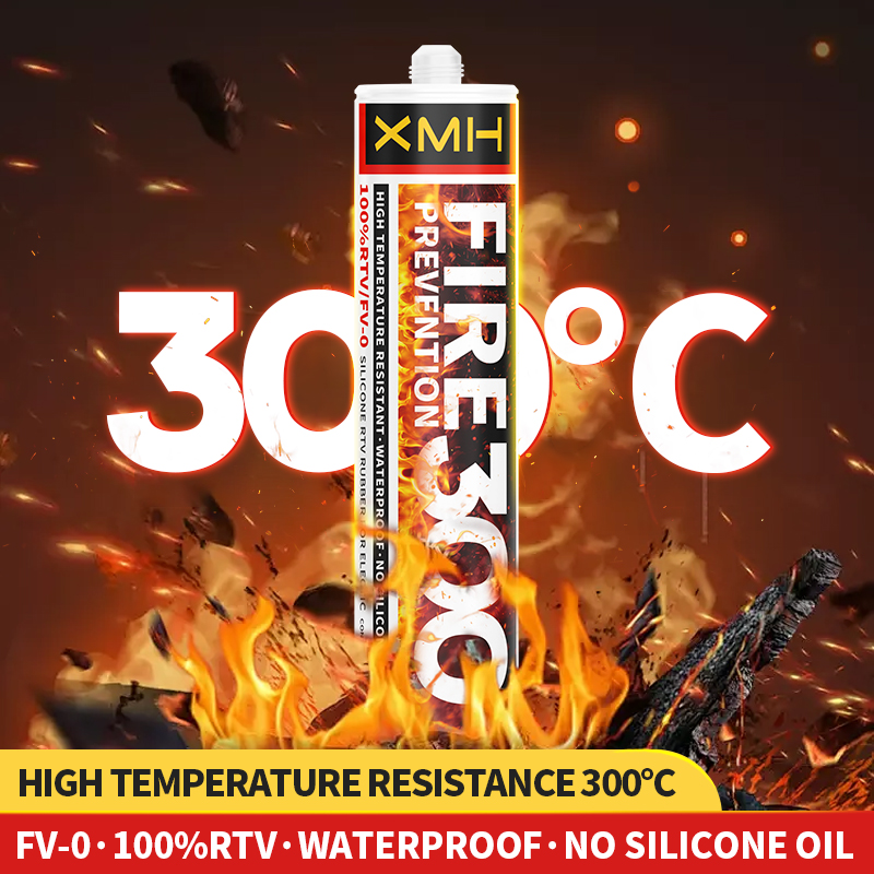 High Temperature Resistance Silicone Sealant 300ºC Electronic and ...