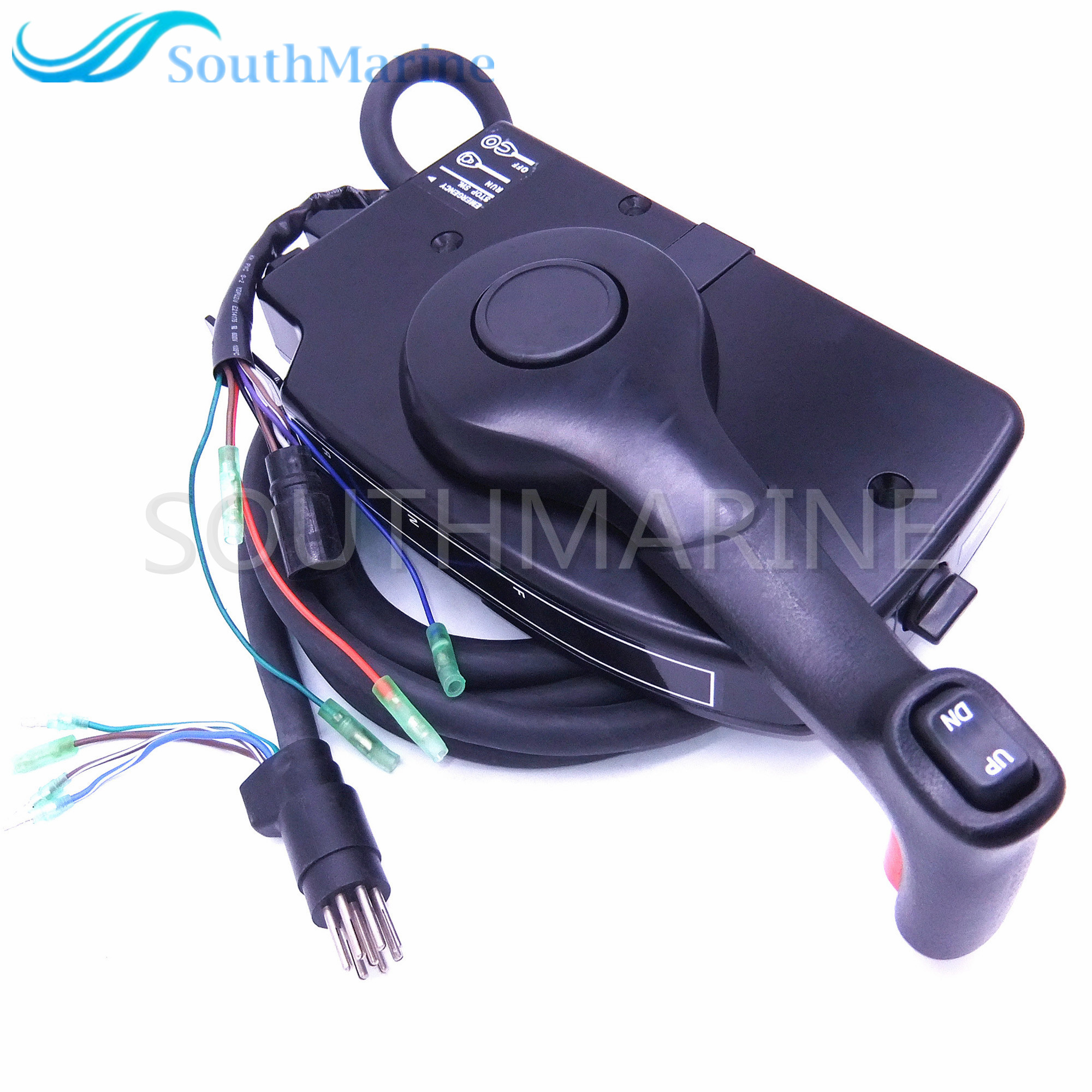 Boat Motor 881170A15 Side Mount Remote Control Box with 8 Pin for ...