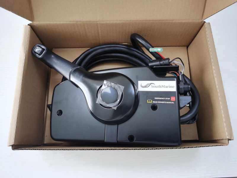 Boat Motor 881170A15 Side Mount Remote Control Box with 8 Pin for ...