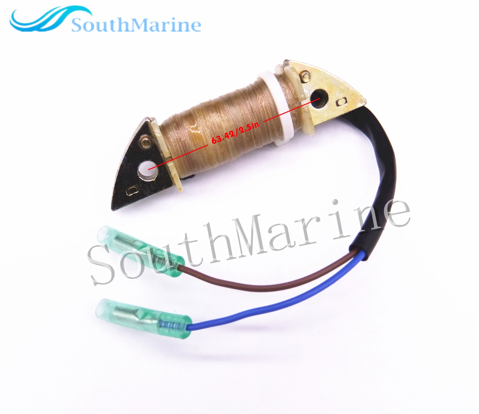 Boat Motor T15-04000200 Charge Coil Assy for Parsun 2-Stroke T9.9 T15 ...