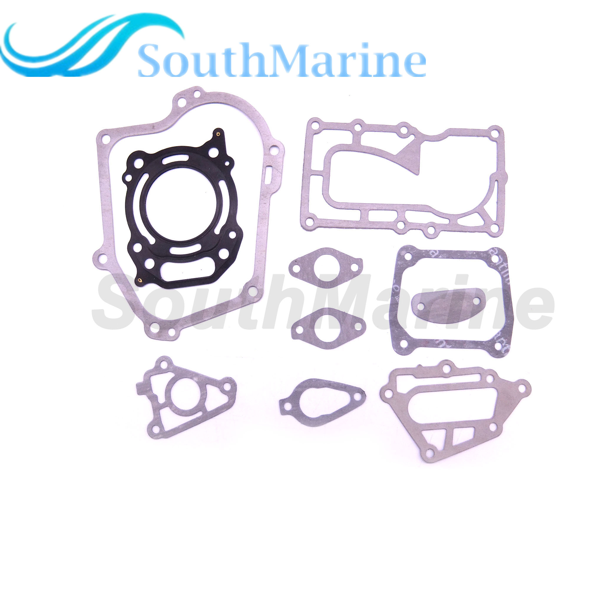SouthMarine Boat Motor Gaskets Kit for Hangkai 6.5HP 4-Stroke Outboard ...