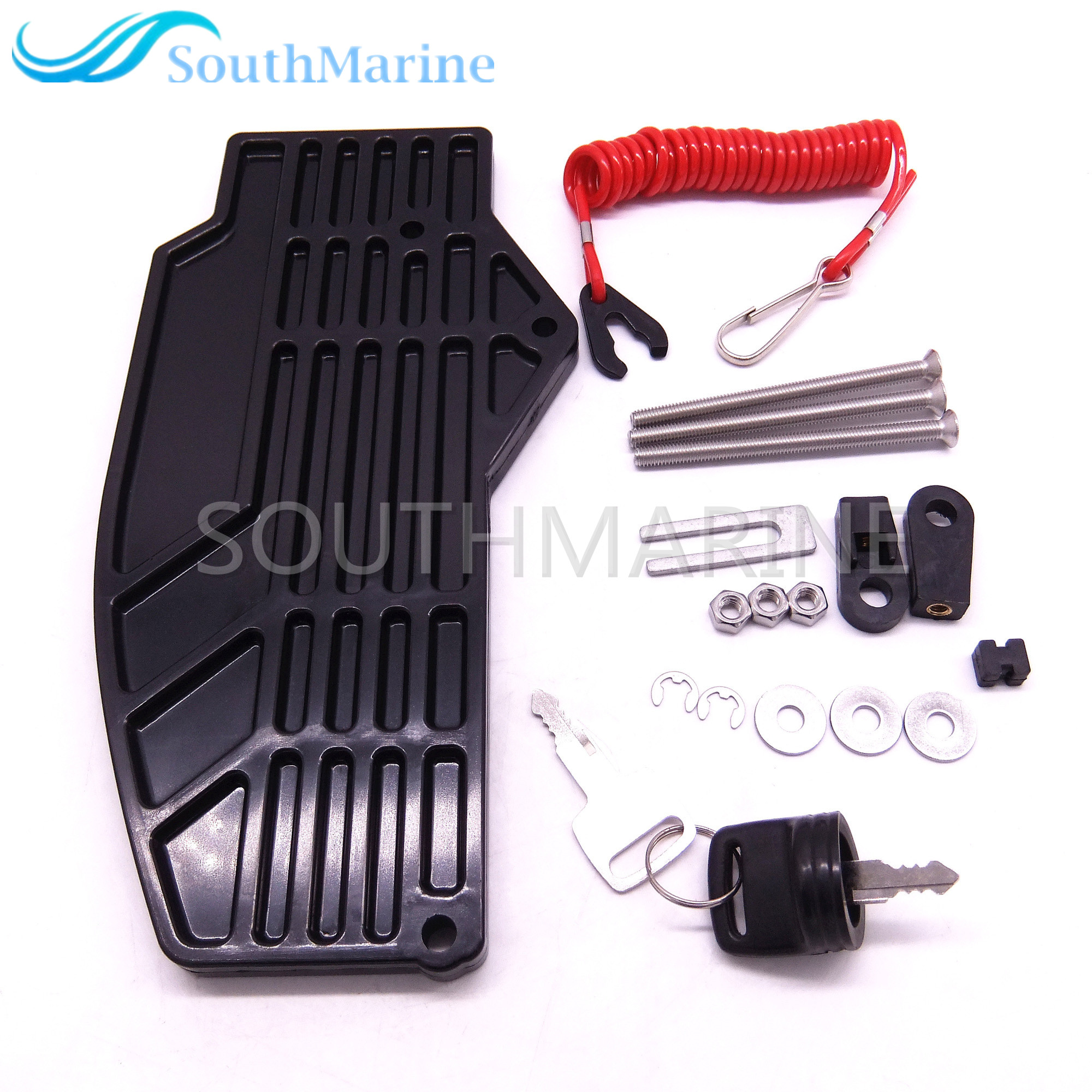 Boat Motor 703-48207-22-00 Side Mount Remote Control Throttle Shift Box ...