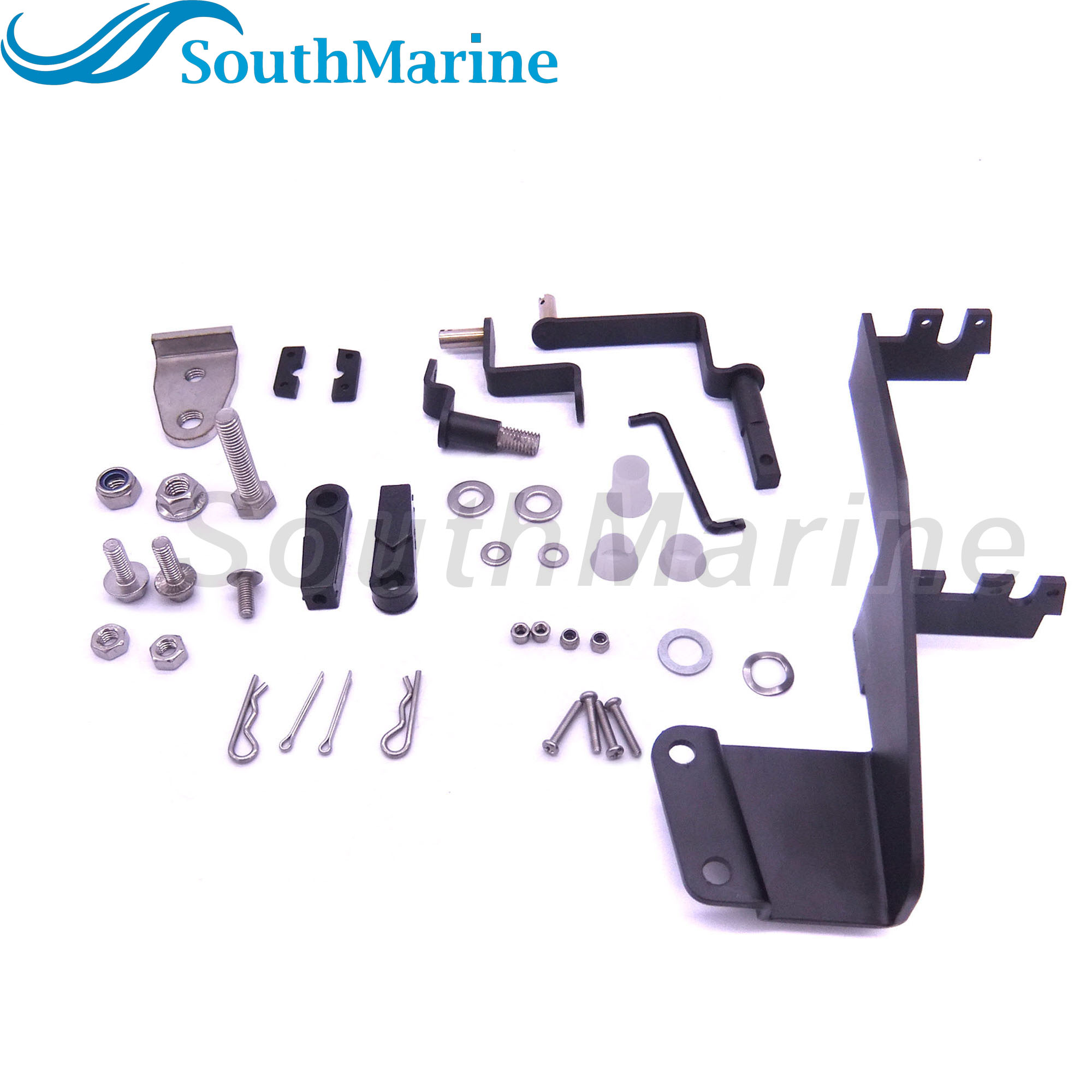 Outboard Engine 63V-48501-00 Remote Control Attachment Kit for Yamaha ...