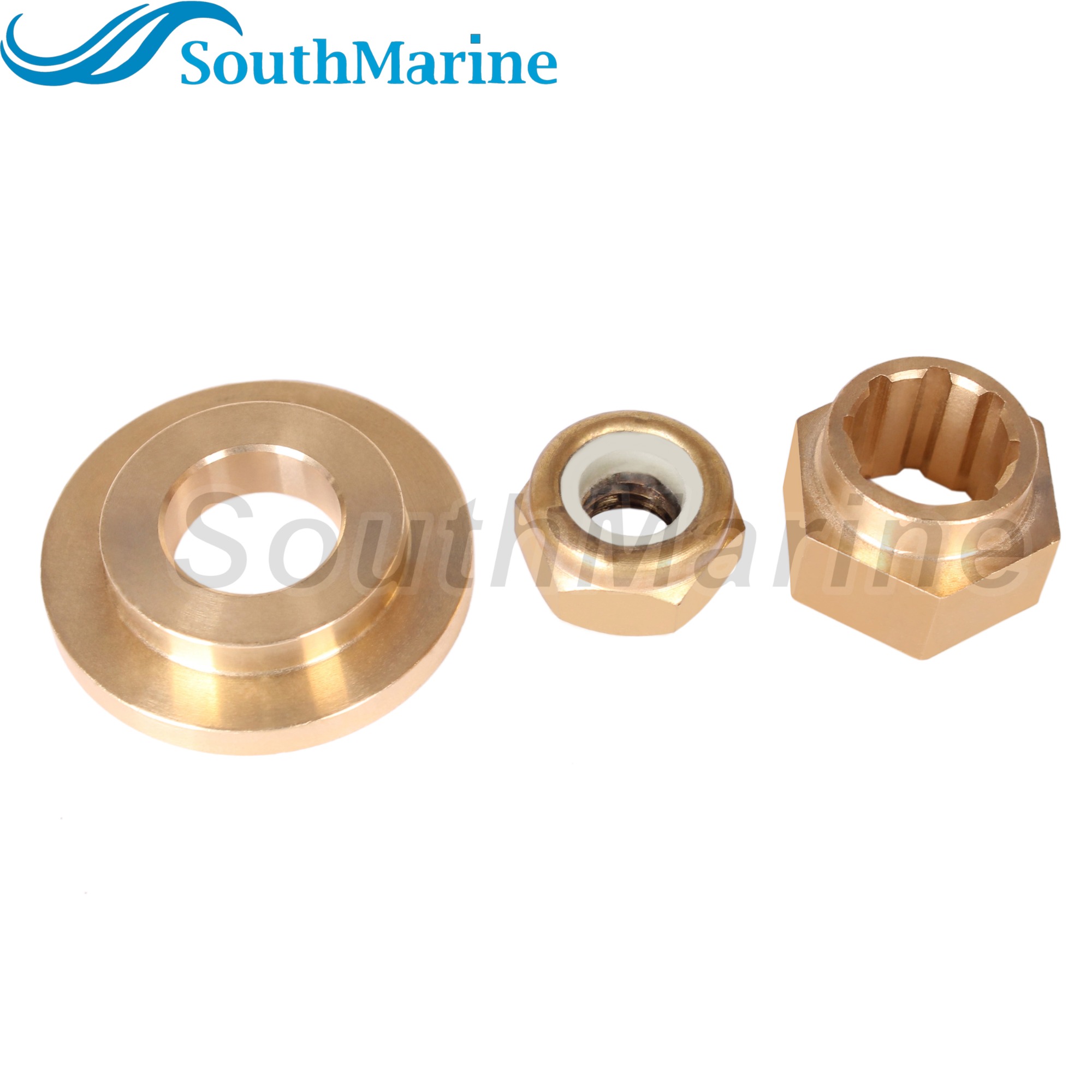 Outboard Motor 8219321 Thrust Washer, 23-420911 Spacer, 11-40140 13914 Propeller Nut for Mercury ...