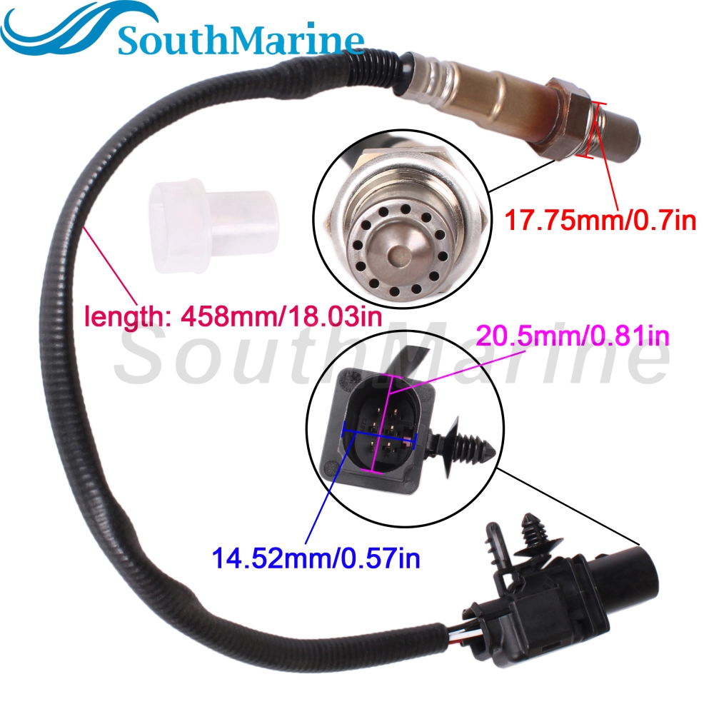 Boat Engine 8M0142695 8M0095468 O2 Oxygen Sensor for Mercury ...