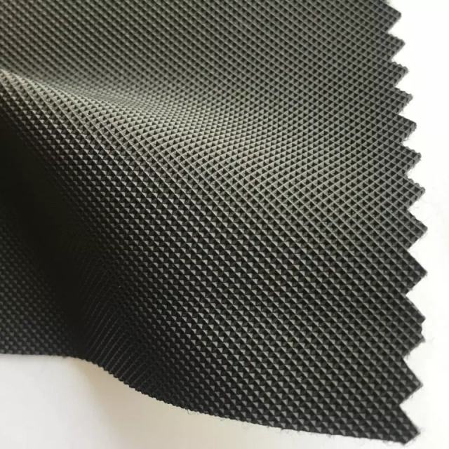 Diamond Embossed Abrasion Resistant Grain PVC Leather