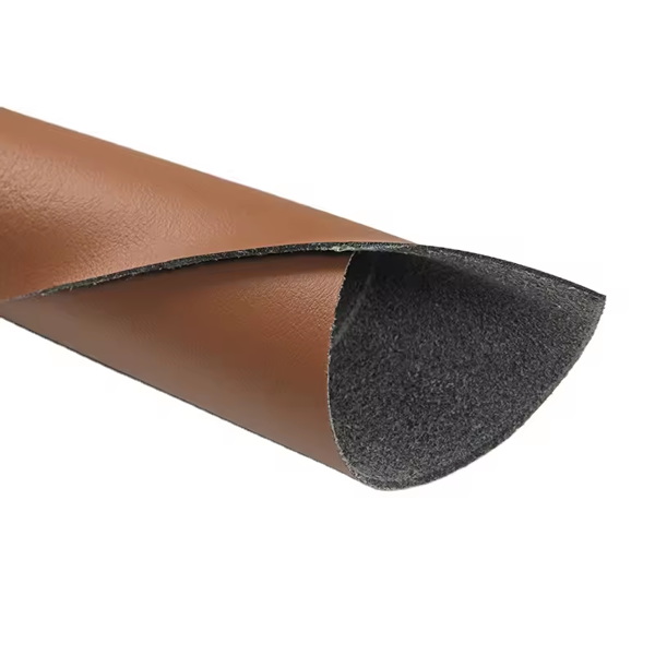 Embossed faux leather rolls