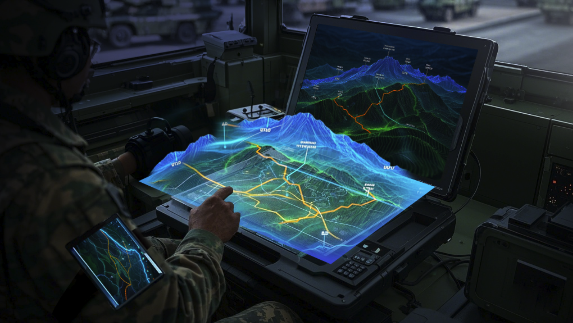 Multi-Dimensional Battlefield Visualization Platform