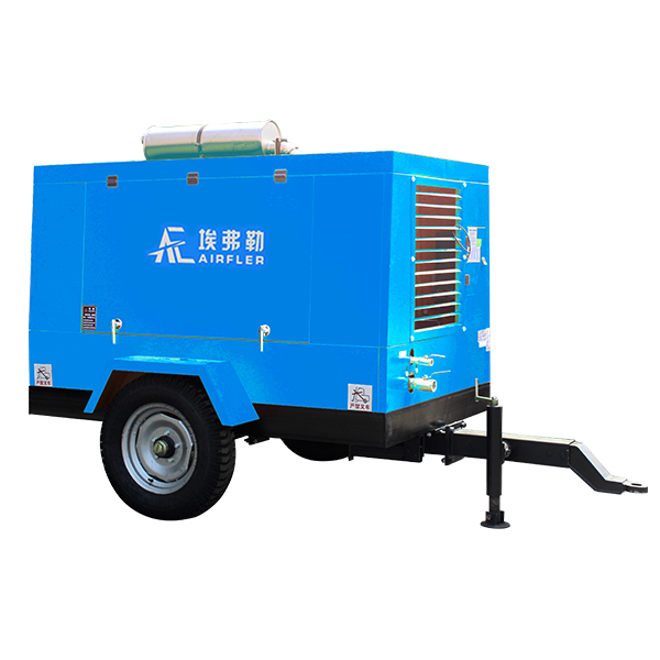Diesel Mobile Screw Air Compressor