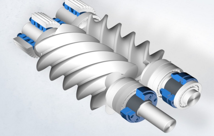 Rotary Screw Compressor Diagram