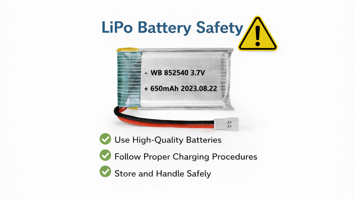 LiPo Battery Safety: Fire, Burning, Explosion Risks and Prevention