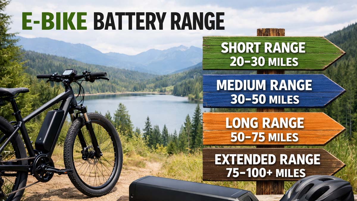 How Long Does an Ebike Battery Last? Lifespan, Range, and What Affects It？