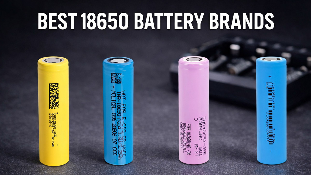 Choosing the Best 18650 Battery: Capacity, Discharge, Brands and Buying ...