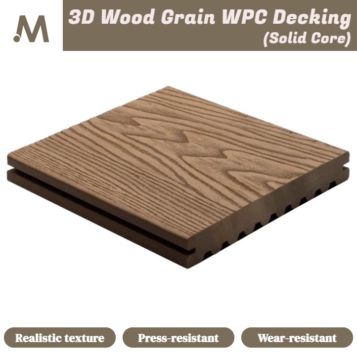 Commercial Grade 3D Decking - Heavy Traffic & Weatherproof Flooring