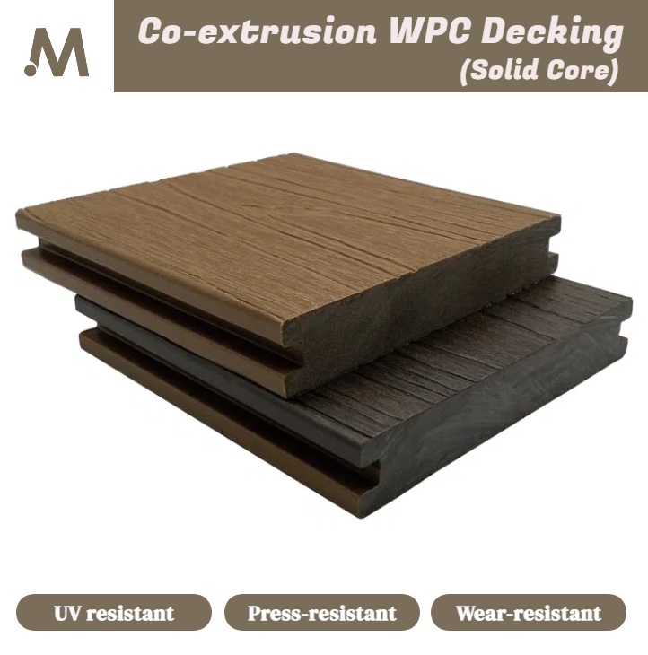 Wear-resistant Co-extrusion Decking - UV resistant & Scratch-Proof Surface