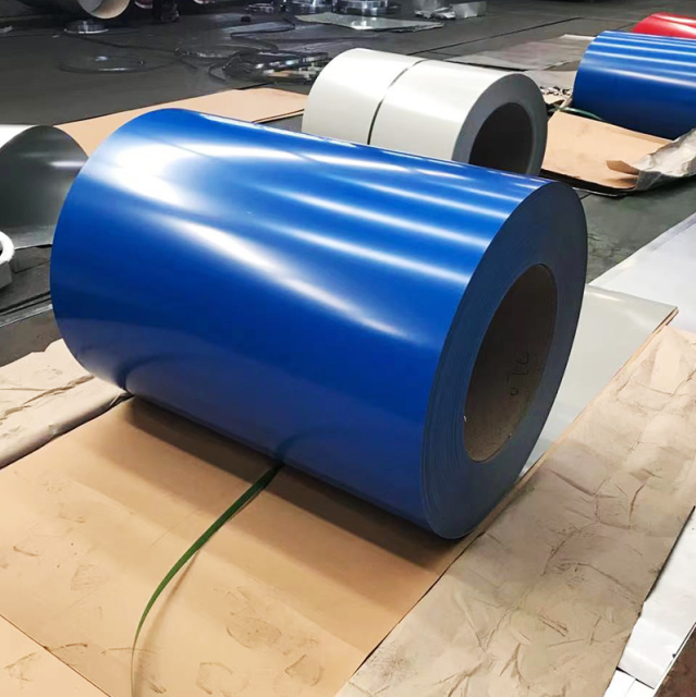 Fluorocarbon color coating