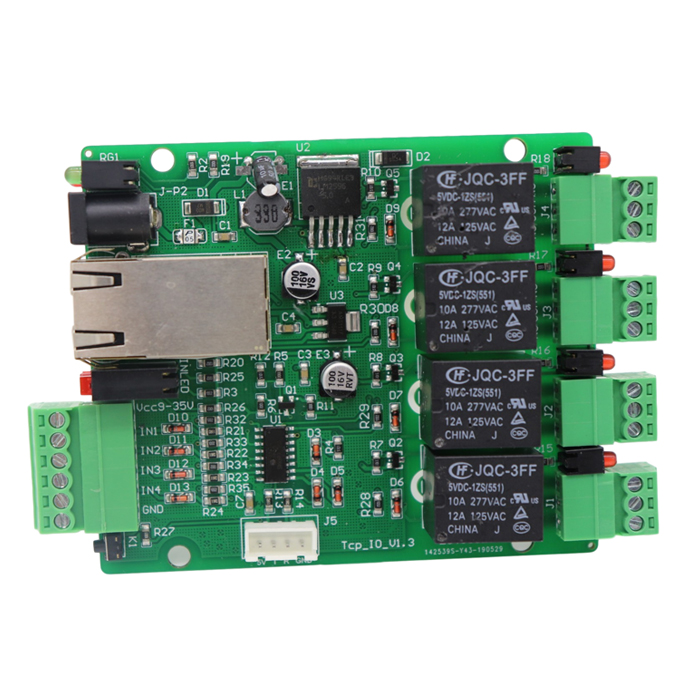 Ethernet 4 Channel Relay IO module