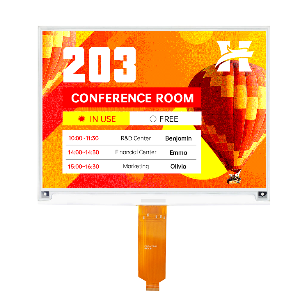 13.3" E-ink Display Large e-Paper 4-Color ePaper Display