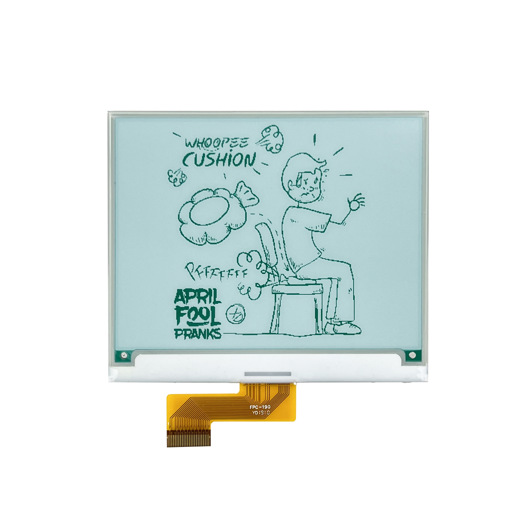 Prism e ink display color epaper display screen electronic paper monitor