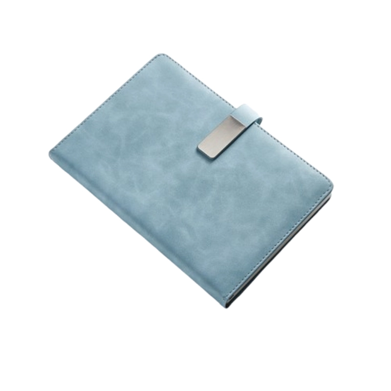 200 Pages Leather-Covered A5 Notebook