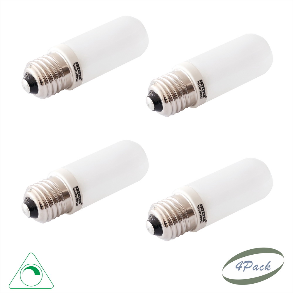 JDD halogen light bulb with E26/E27 lamp base, UV filter inside, 100% ...