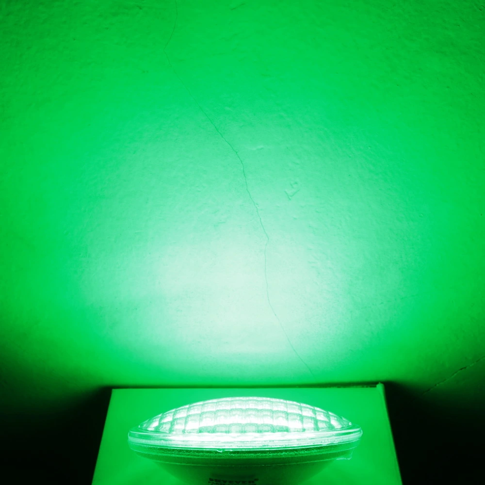 Glass LED PAR36 reflector lamp bulb, low voltage input, waterproof and ...